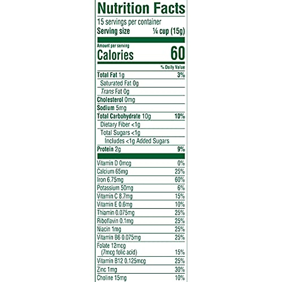 Gerber Baby Cereal Organic 1st Foods, Grain & Grow, Oatmeal, 8 Ounces