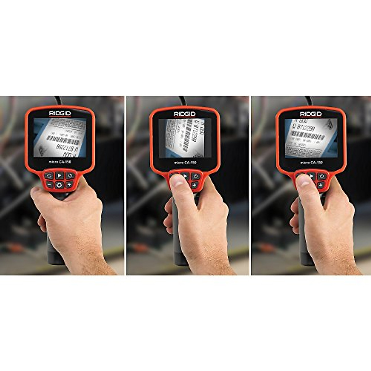 RIDGID 36848 Model Micro CA-150 Hand-Held Inspection Camera, Borescope