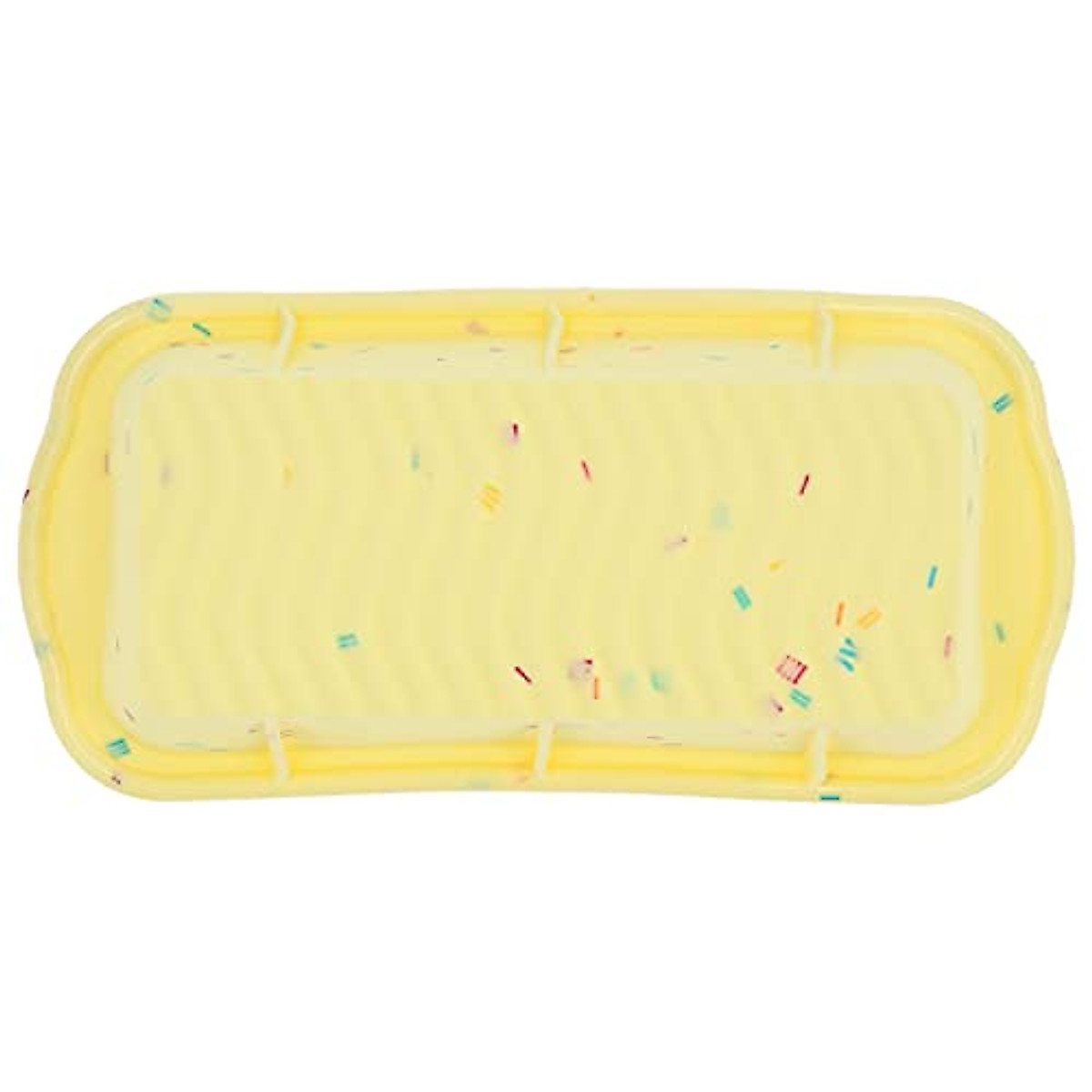 QANYEGN Bread Pan, Bread, Silicone Cake for Kitchen Restaur Baking Cake Bread Dessert Rectangular(²ÊÁ£»Æɫ)