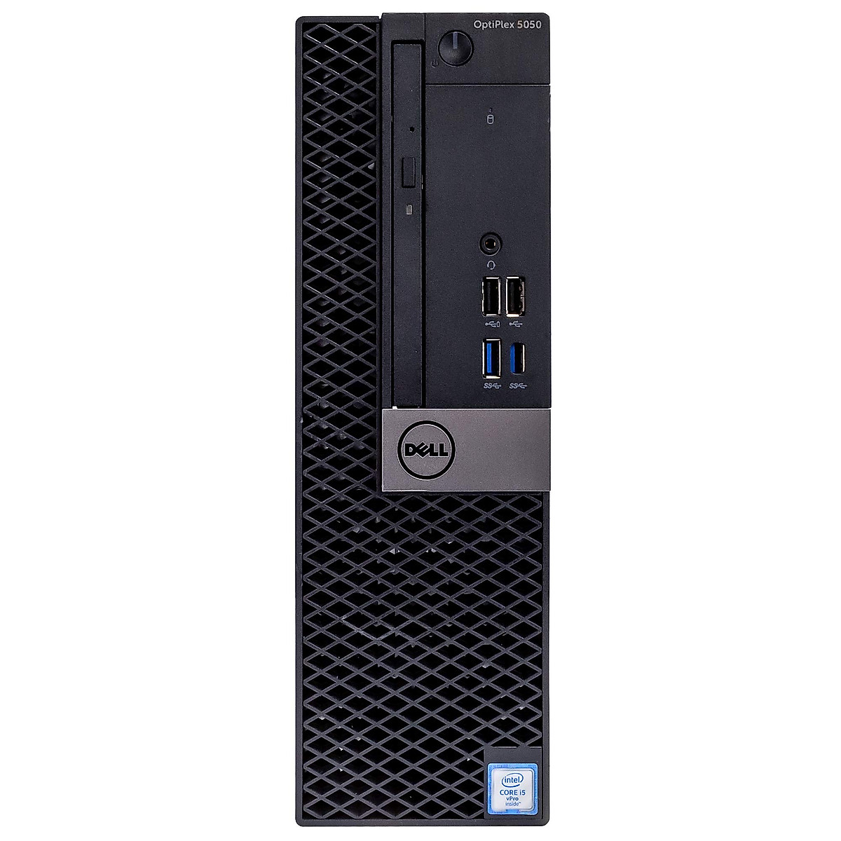 Dell Business Desktop Optiplex 5050 Desktop Computer, Intel Core i7 Quad Core, 16GB RAM, 500GB Solid State Drive, DVD, Wi-Fi, Windows 10 Pro, Periphio Wireless Keyboard, 1080p Webcam (Renewed)