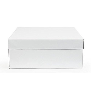 PME CBO904 Oblong Cake Box 17 x 13-Inch / 43 x 33 cm, White
