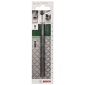 Bosch Accessories 2609255017 Metal Drill Bits HSS-R with Diameter 8.0mm