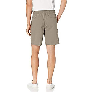 Amazon Essentials Men's Drawstring Walk Short (Available in Plus Size), Khaki Brown, Small