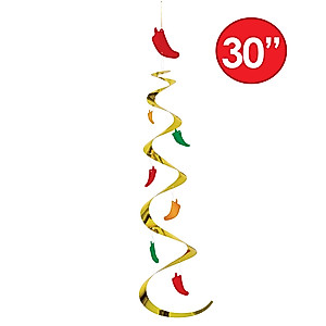 Chili Pepper Whirls (3/Pkg)