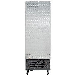 KoolMore RIR-1D-SS 29 in. One Door Commercial Reach-in Refrigerator, 23 cu. ft. ETL Listed in Stainless-Steel