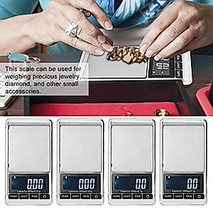 Salmue Scalimeti -Mmini Jewelry Scale - Precision Digital Scale Kitchen Scales for Food, Multipurpose Electronic Scale for Food, LCD Display(10000.1g)