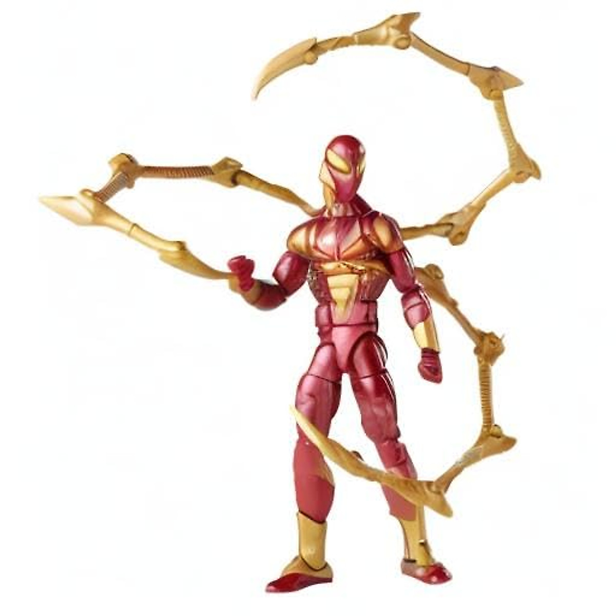 Spider-Man Marvel Legends Series 6-inch Iron Spider Action Figure Toy, Includes 2 Accessories