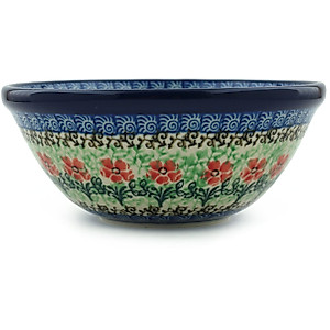 Polish Pottery Cereal/Soup Bowl 5-inch (Maraschino)