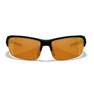 Wiley X Saint CHSAI07 Tactical Shooting Glasses Matte Black Frame with Changeable Smoke Grey and Clear Lenses Ballistic Rated