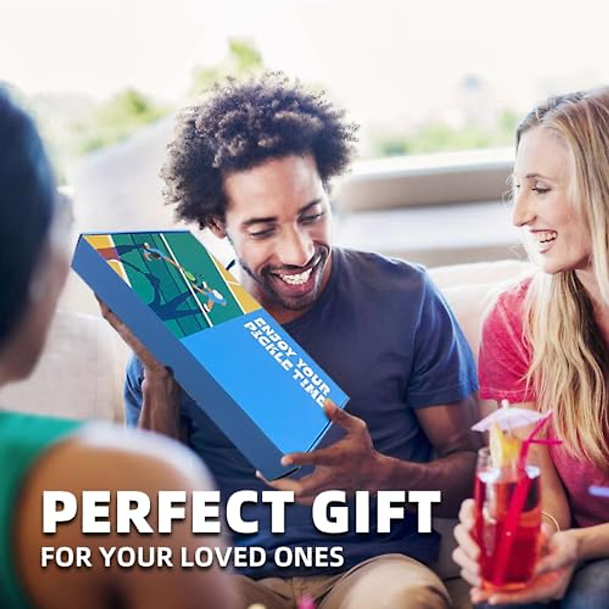 Xenia's Gifts Pickleball Paddle, Pickleball Racket with Ergonomic Designed Non-Slip Grip, Ideal for Beginners, Pros, and Kids (Pink, 1 Paddle)