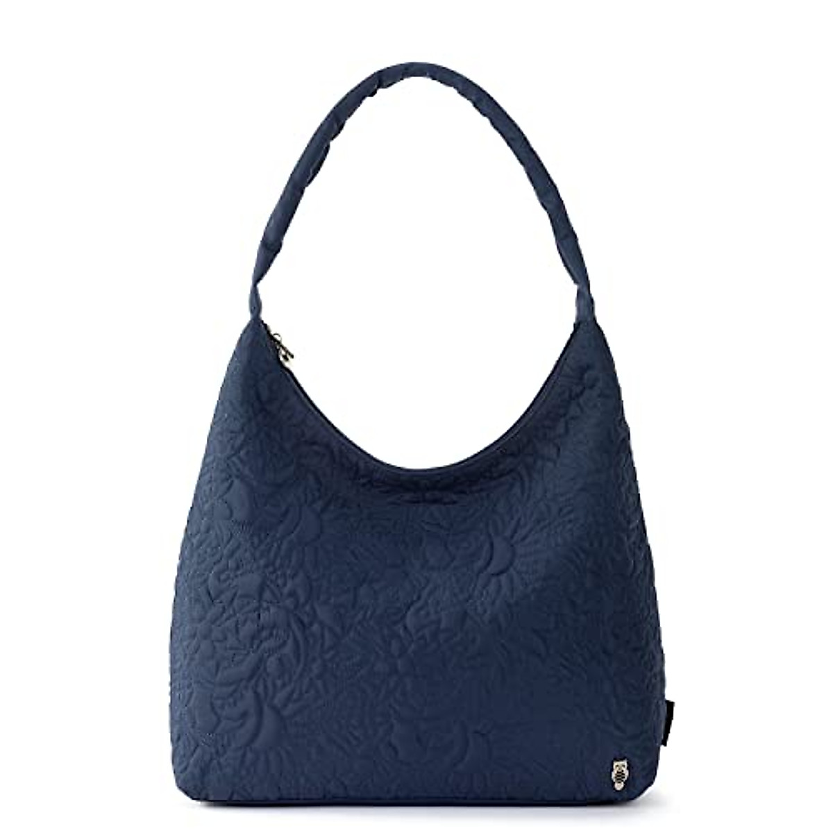 Sakroots Womens Eco-twill Atlas Hobo in REPREVE Eco Twill, Quilted Navy Spirit Desert, One Size US