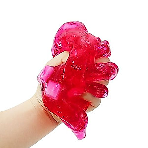 13 Pack Jelly Cube Crunchy Slime, Crystal Slime Kit Super Soft and Non-Sticky, Birthday Gift Slime Party Favors for Girls and Boys