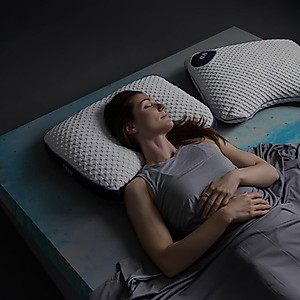 MUUEGM 4 Inches Memory Foam Mattress Topper Full Size,Gel Infused Memory Foam Cooling Ventilated Breathable Blue Mattress Pad Back Pain Relief