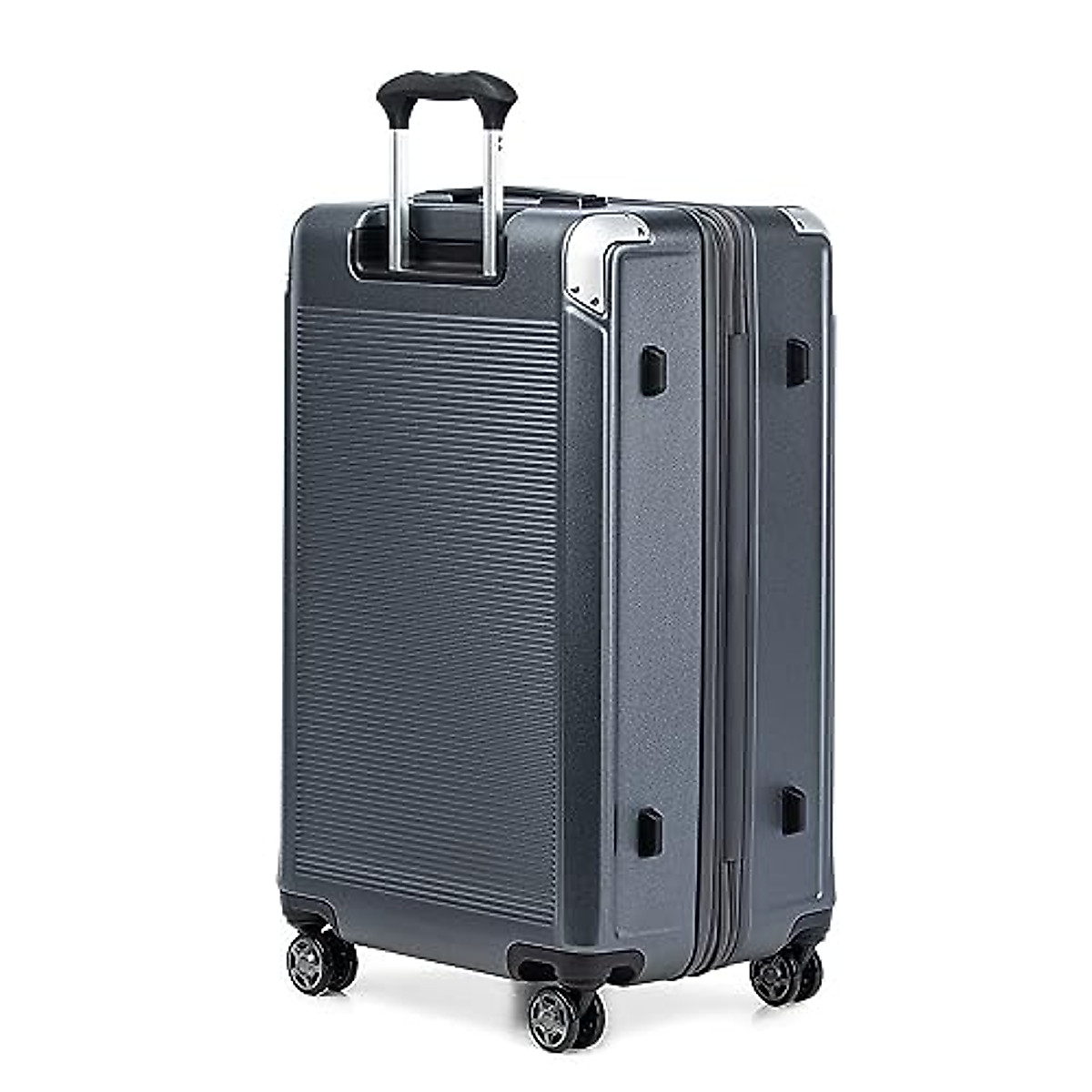 Travelpro Platinum Elite Hardside Expandable Spinner Wheel Luggage TSA Lock Hard Shell Polycarbonate Suitcase, Vintage Grey, Checked Large 28-Inch