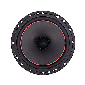 MB Quart RS1-216 Reference Car Speakers (Black, Pair) – 6.5 Inch Coaxial Speaker System, 220 Watt, 2-Way Car Audio, 4 OHMS (Grills Included)