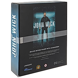DIAMOND SELECT TOYS John Wick Deluxe Action Figure Box Set, Multicolor