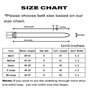 JUKMO Elastic Braided Belt, Stretch Woven Belt in Gift Box (Black, Medium)