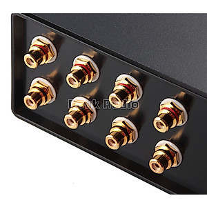Nobsound Stereo 1-IN-4-OUT RCA Audio Splitter/Switcher Selector Passive Preamp