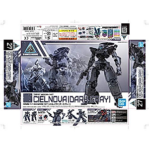 Bandai Hobby 30MM bEXM-14T Siernova [Dark Gray] 1/144 Scale Color-Coded Plastic Model