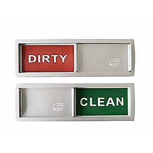 2020 Dish nanny (EASY ASSIST SNAP SLIDE) silver with red and green