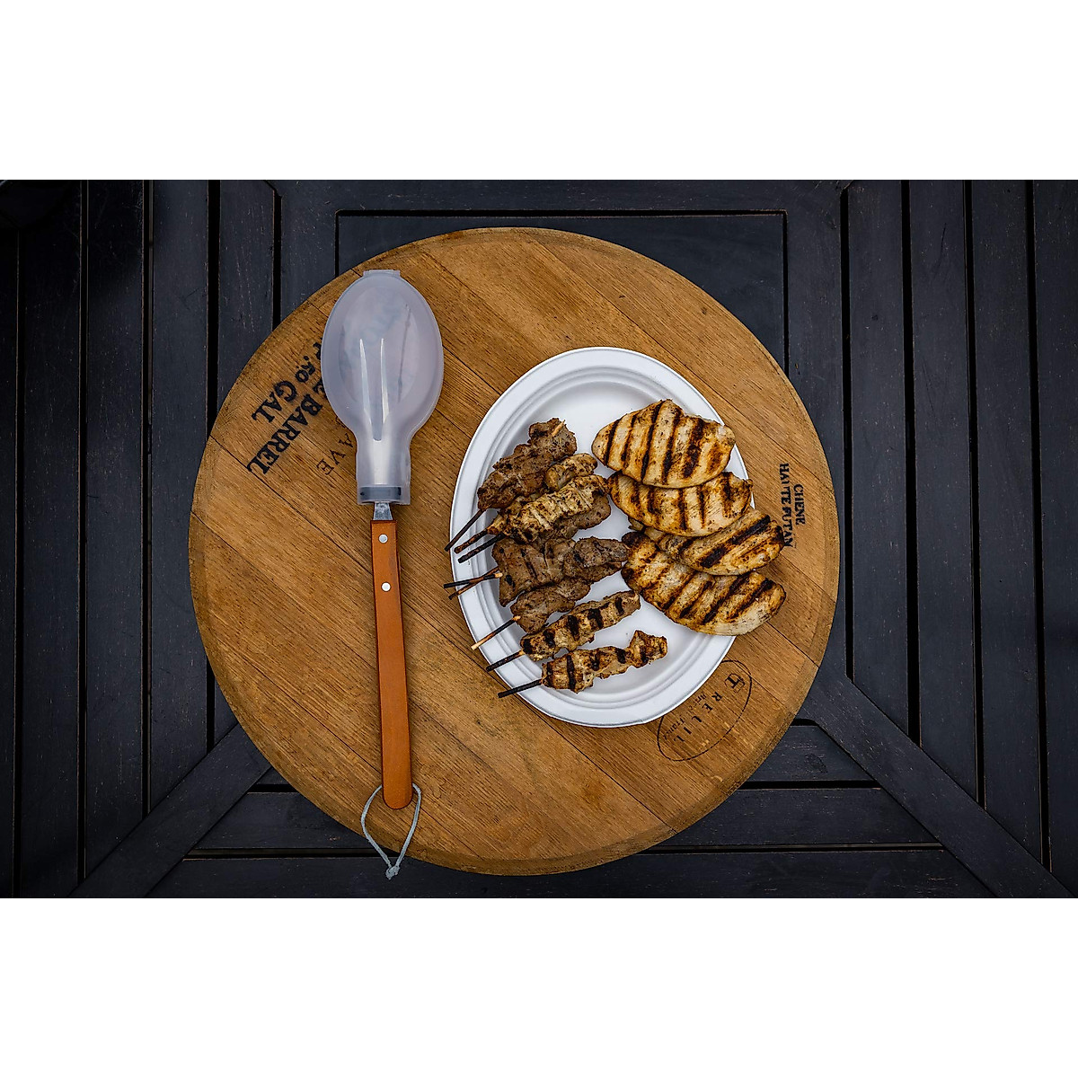 SureCover Spoon Rest for Kitchen & Grill – Sturdy, Durable Cooking Spoon Holder, Spatula Rest & Utensil Rest – 360-Degree Protective Cover – Grill Tool Rest for BBQs, Picnics, Camping, Tailgating