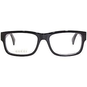Gucci GG1141O-001 Black Narrow Men's Eyeglasses