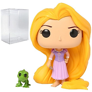 POP Disney Princess: Tangled - Rapunzel & Pascal Funko Vinyl Figure (Bundled with Compatible Box Protector Case)