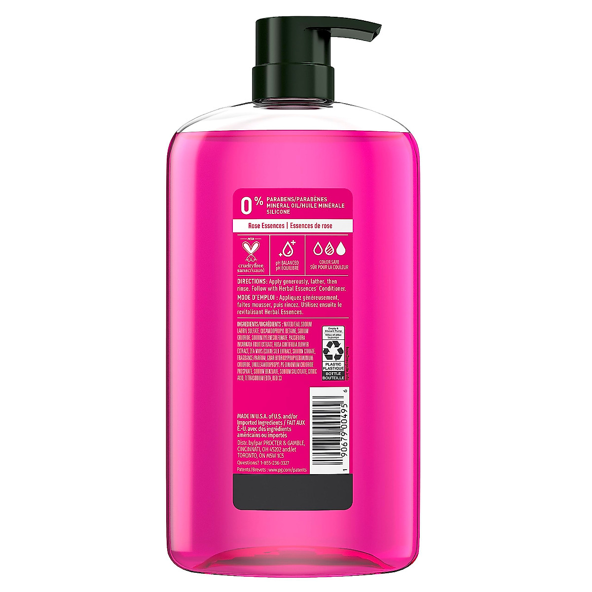 Herbal Essences Shampoo for Colored Hair, Paraben-Free, Color Me Happy, 29.2 fl oz