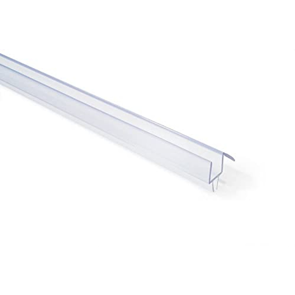 CRL Co-Extruded Clear Bottom Wipe with Drip Rail for 3/8" Glass - 31 in long
