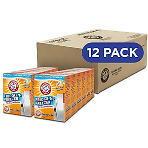 Arm & Hammer Baking Soda Fridge-n-Freezer Odor Absorber, 14 oz. - 12 Pack