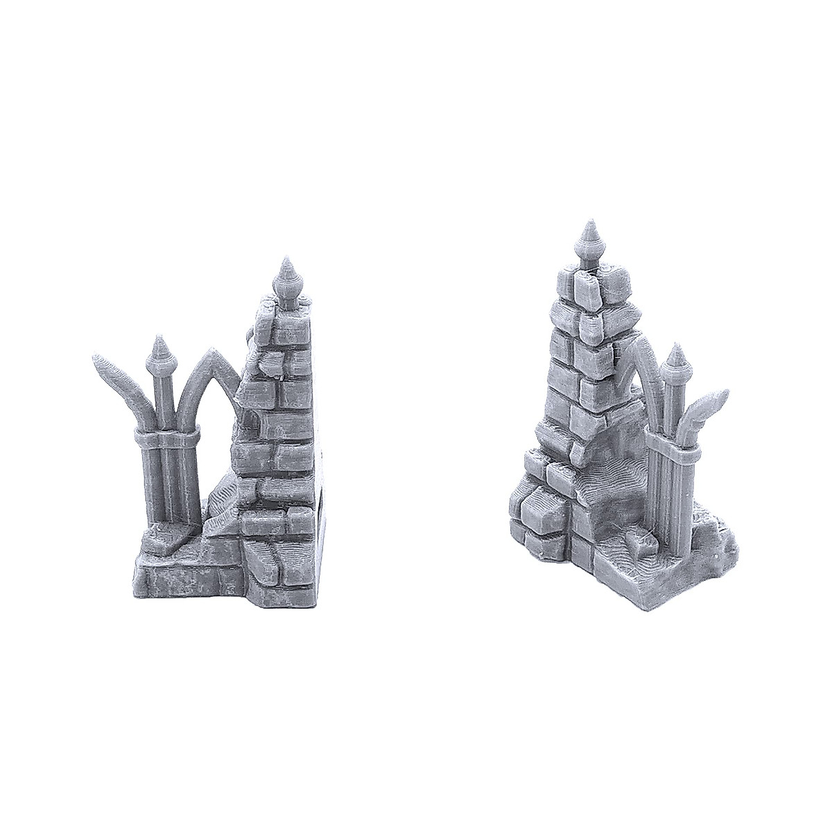 Cemetery Ruins Bundle by Terrain4Print, 3D Printed Tabletop RPG Scenery and Wargame Terrain for 28mm Miniatures