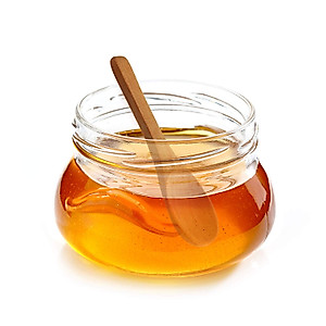 Boao 50 Pieces Small Wooden Spoons, 3.5'' L, Mini Nature Spoons Wood Honey Teaspoon Cooking Condiments Spoons for Kitchen Seasoning Jar Coffee Tea Sugar