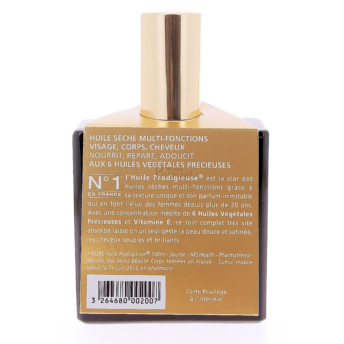 NUXE Huile Prodigieuse Multi,Purpose Dry Oil, 3.3 Fl Oz