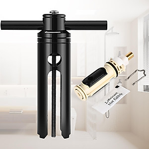 2025 New 104421U Cartridge Puller Tool,Complimentary 1222 Replacement Cartridge and lubricant,For Moen 1222 1225 1220,Tub and Shower Faucet Cartridge Remover for Moen Posi-Temp Valve