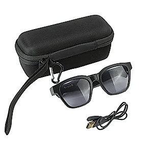 khanka Hard Travel Case Replacement for Bose Frames Audio Sunglasses with Open Ear HeadphonesBose : Frames Alto/Frames Tenor/Frames Soprano/Frames Rondo Bluetooth Audio Sunglasses