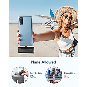 Charmast USB C Portable Charger Power Bank, Battery Pack 5000mAh, 20W PD 18W QC 3.0 Fast Charging Portable Phone Charger for Samsung Galaxy S21, S20, S10, Note 20, Moto, Google Pixel, LG, and More