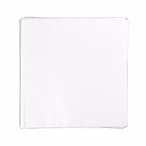 Gift Expressions 100 CT White 17GSM (Thicker, Durable & Crispy) Premium Quality TISSUE PAPER (White)