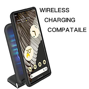 Google Pixel 7 Pro Case with Screen Protector, Dual Guard Shockproof Protection Military Grade Heavy Duty Dual Layer Case for Google Pixel 7 Pro (Black)