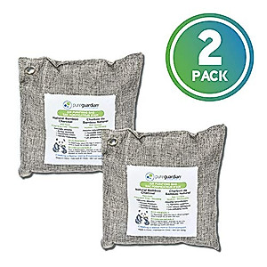 PureGuardian CB500 Bamboo Charcoal 500g Air Purifying Bag Gray / 2-Pack