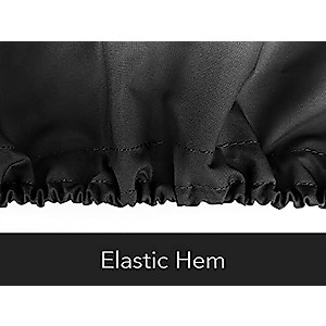 Covermates Built–in Grill Cover – Water Resistant, Cinching Drawcord, Grill and Heating-Black