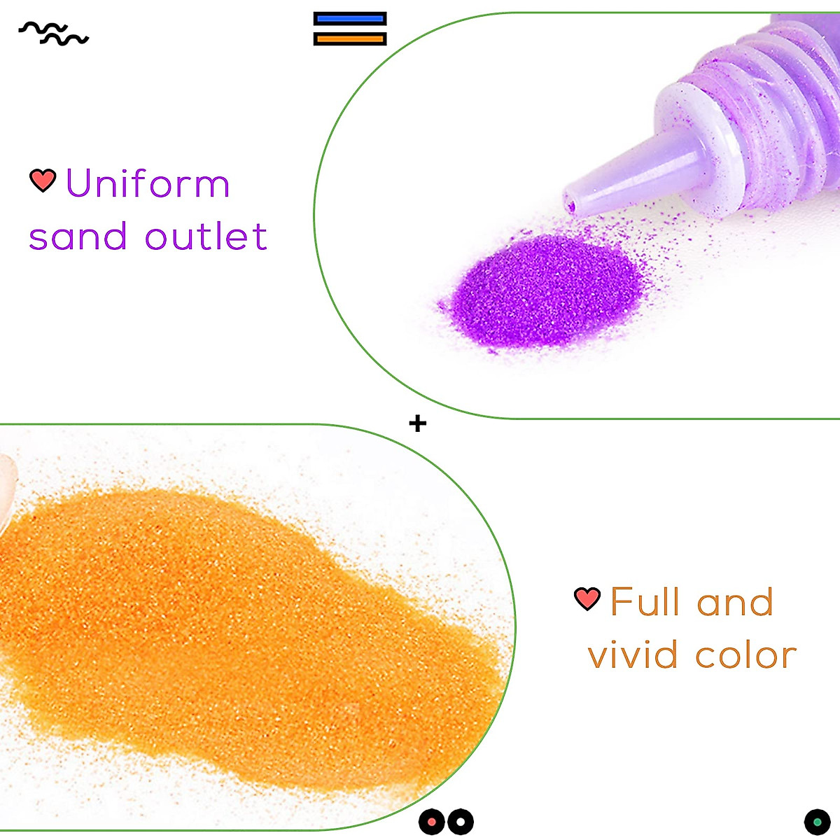 28 PCS Art Sand,DIY Arts and Crafts Kit,Terrarium Sand Play for Wedding Decor,Painting,Children,Decorations,Crafts(1.25oz Bottles)