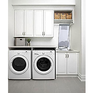 Jelier Hanging Mesh Laundry Basket,Collapsible Fabric Laundry Hamper with Rotatable Hanger,Portable Storage Bag for Apartment,RV,Camper,Cabin,College Dorm Use (gray)