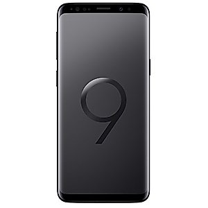 Samsung Galaxy S9 (SM-G960F/DS) 4GB / 64GB 5.8-inches LTE Dual SIM (GSM Only, No CDMA) Factory Unlocked - International Stock No Warranty (Midnight Black, Phone Only)