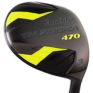 Tour Edge Golf Bazooka 470 Black Complete Set-Steel-RH (B7SRSU12.B)