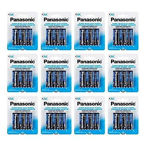 Panasonic AA Batteries Heavy Duty (48 Pack)