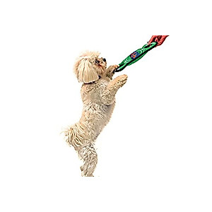 MLB ATLANTA BRAVES Baseball Field Dog Toy with Double rim Stitching & Inner SQUEAKER