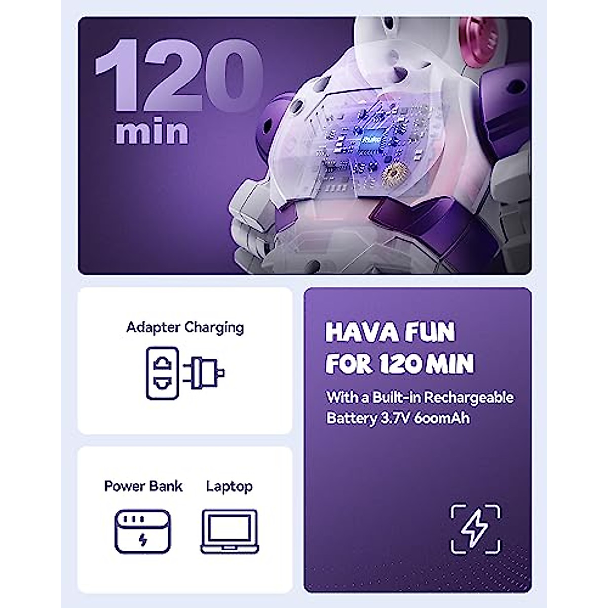 Ruko 6088 Robot Toys for Kids, RC Robot for Girls, Gesture Sensing Interactive Smart Robot, Singing Dancing Rechargeable Programmable, Gifts for Girls & Boys 3 4 5 6 Years Old, Pink