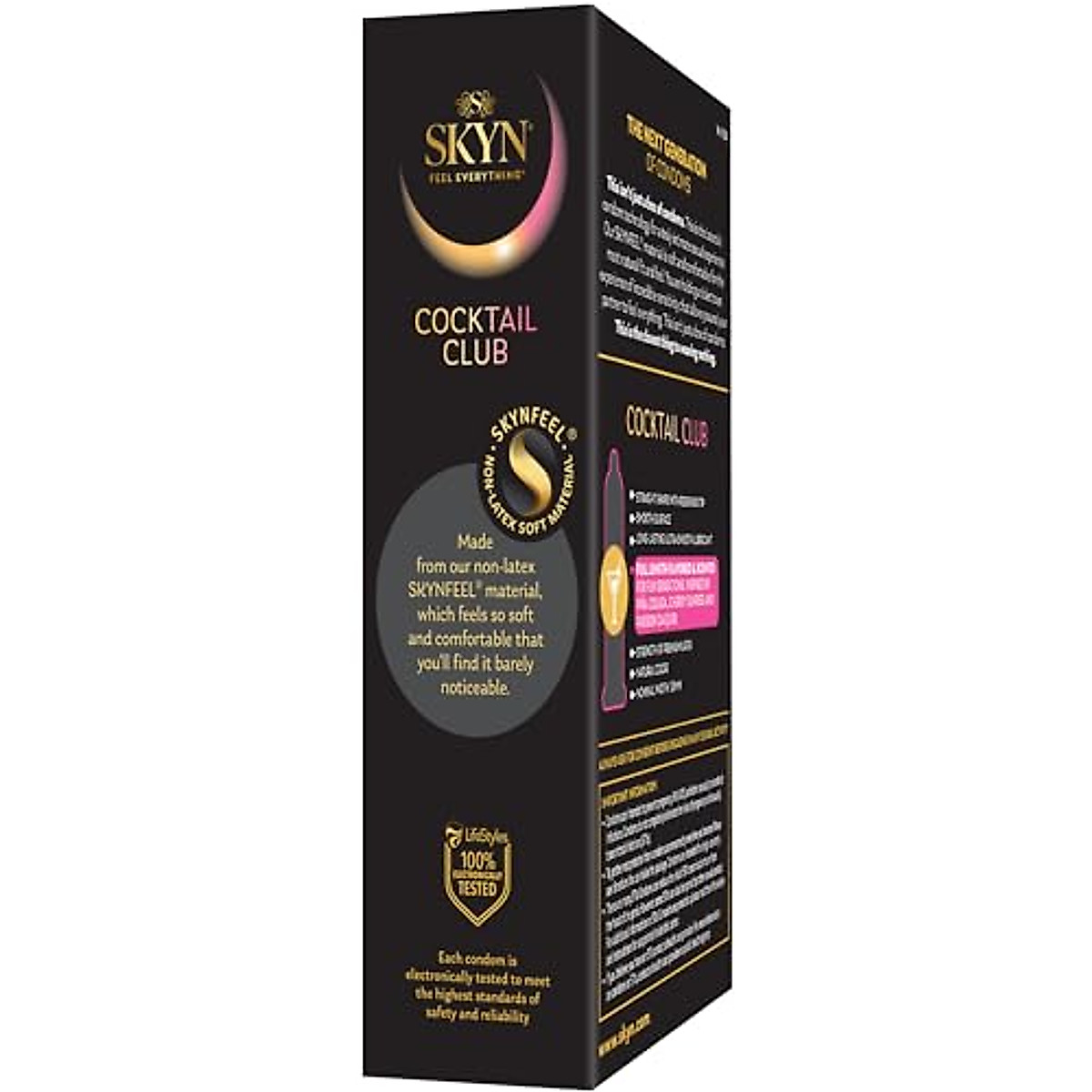 SKYN Cocktail Club Premium Flavored Condoms, 10 Count