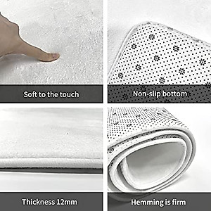 Black Grey Gold Marble Pattern Area Rug, Vintage Modern Bedroom Carpet, Upholstery Rug Non-Slip Machine Washable Non-Shedding for Living Room Bedroom - 5ft x 7ft