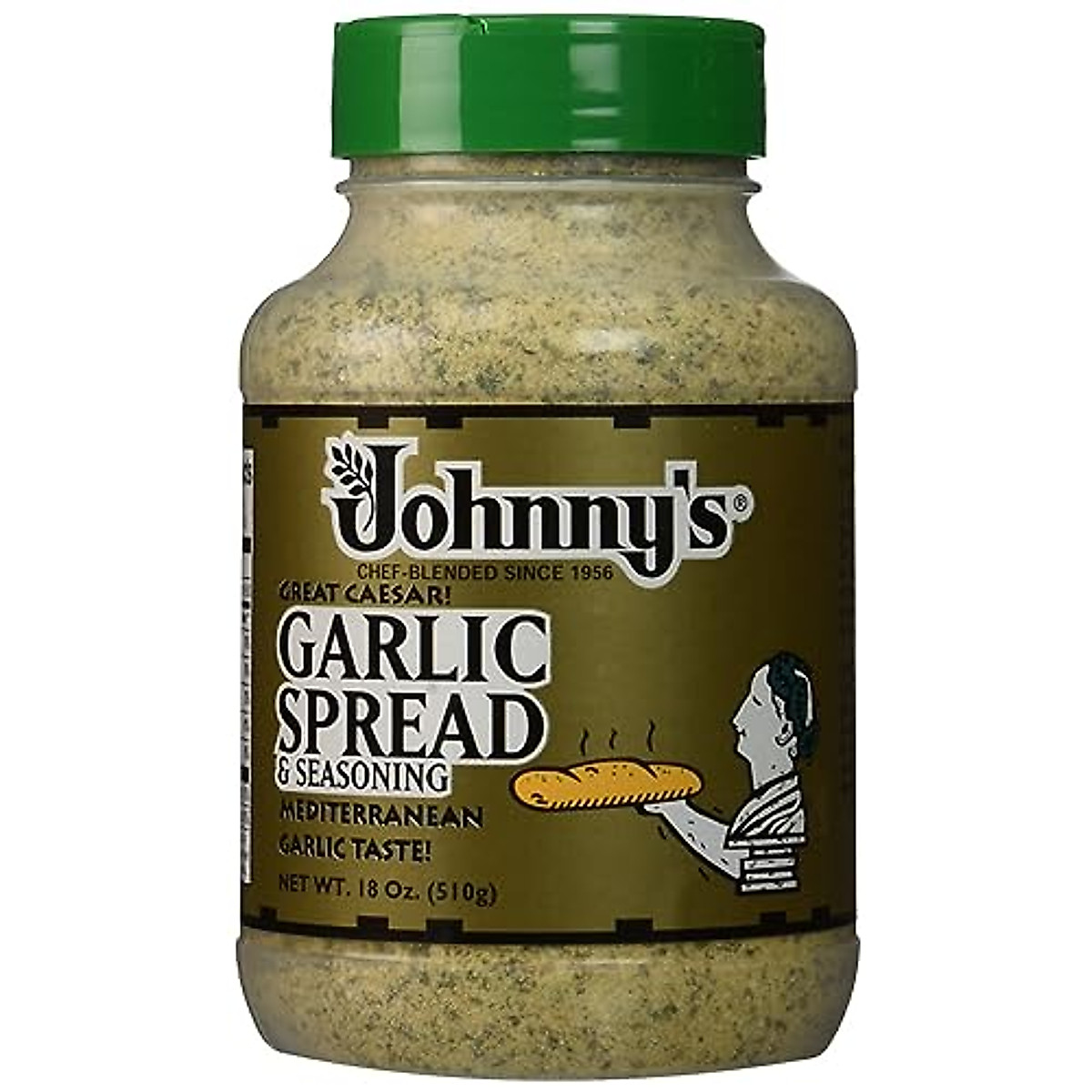 Johnny's Garlic Spread & Seasoning - 18 Oz (2-Pack) by Johnny's